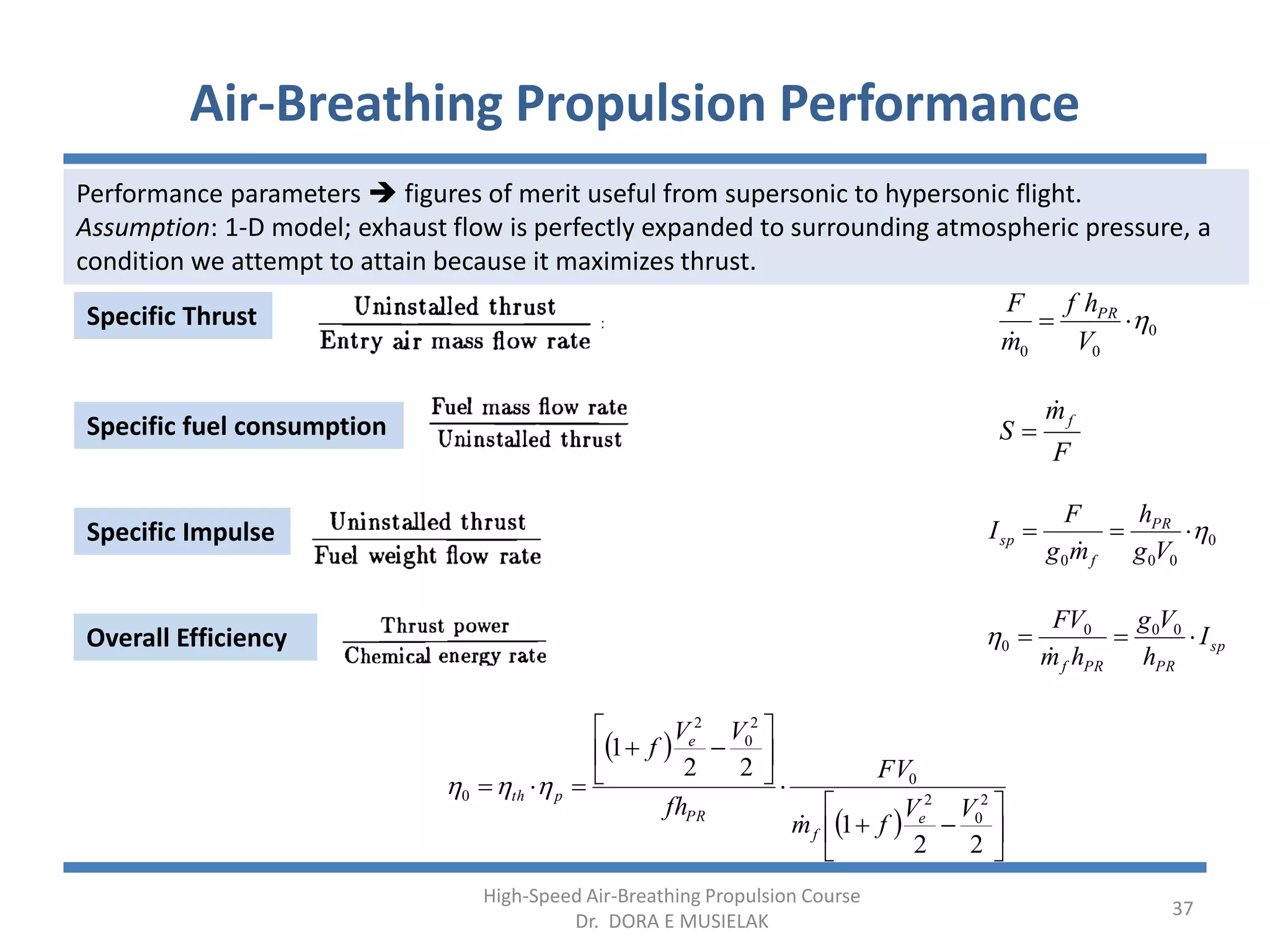 Introduction to high speed propulsion musielak | PDF