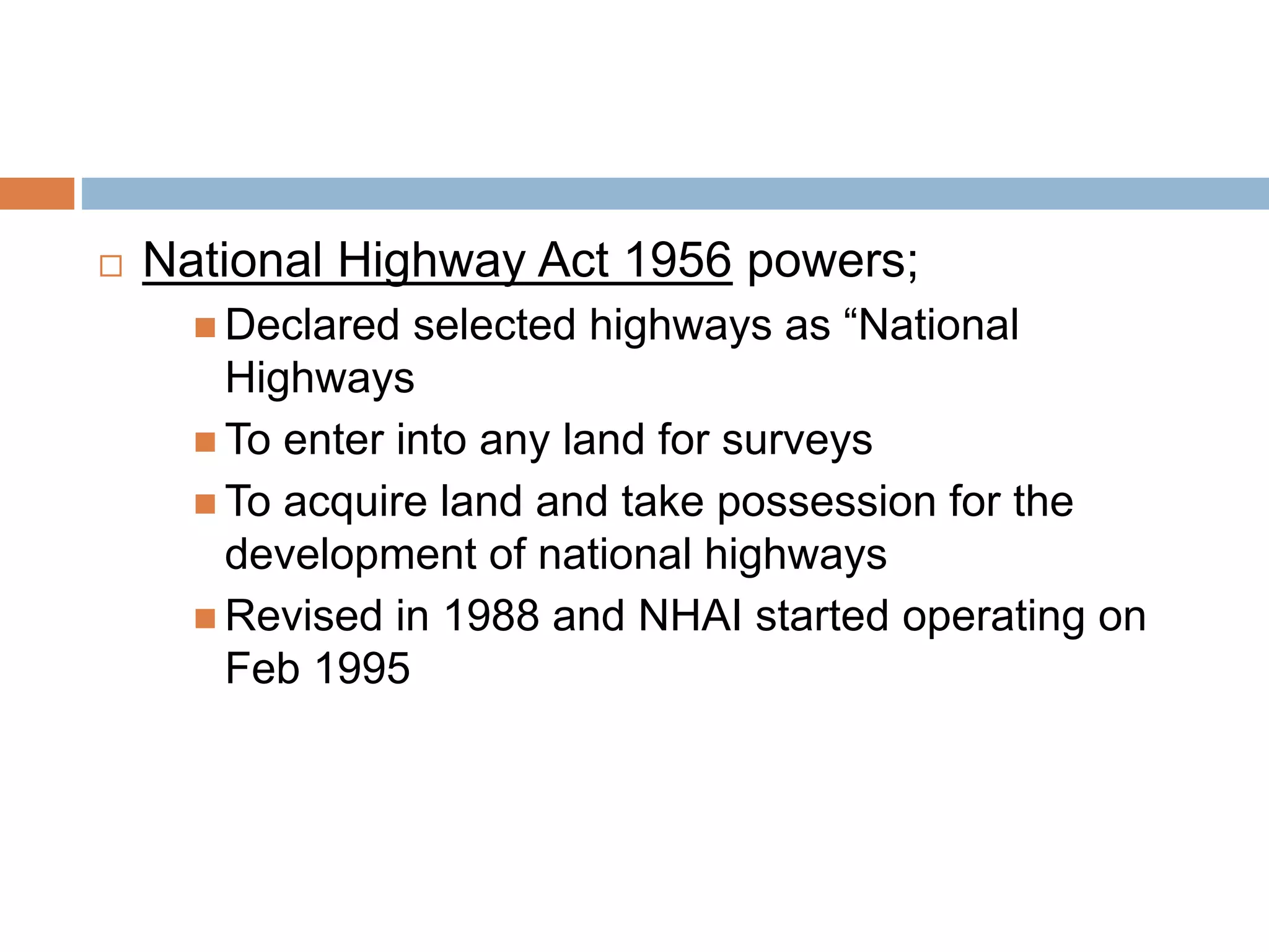 Introduction to highway engineering | PPTX