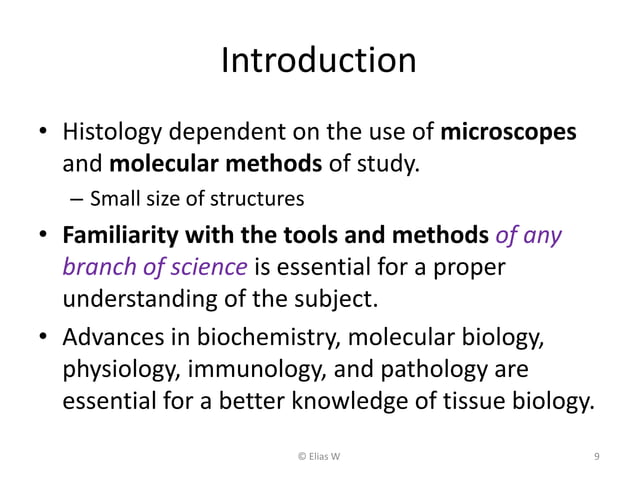 Introduction to Histology~PC1 - Copy.pdf