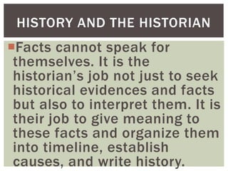 Readings in Philippine History - Introduction to Philippine History | PPTX