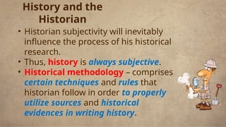 INTRODUCTION TO HISTORY - Definition, Issues, and Sources.pptx