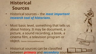 INTRODUCTION TO HISTORY - Definition, Issues, and Sources.pptx