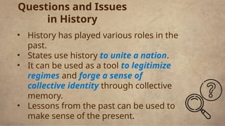 INTRODUCTION TO HISTORY - Definition, Issues, and Sources.pptx