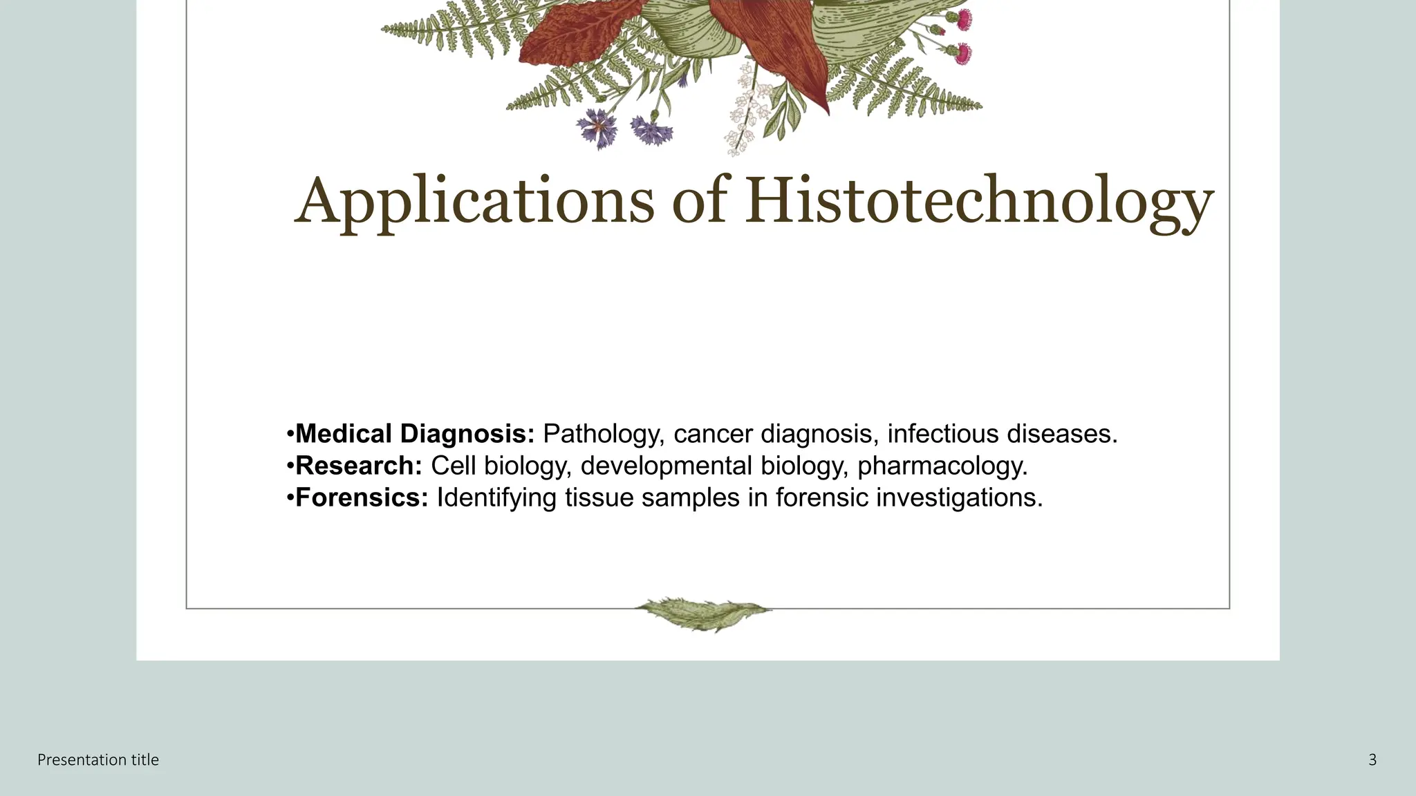 Introduction to Histotechnology.pptx.... | PPTX