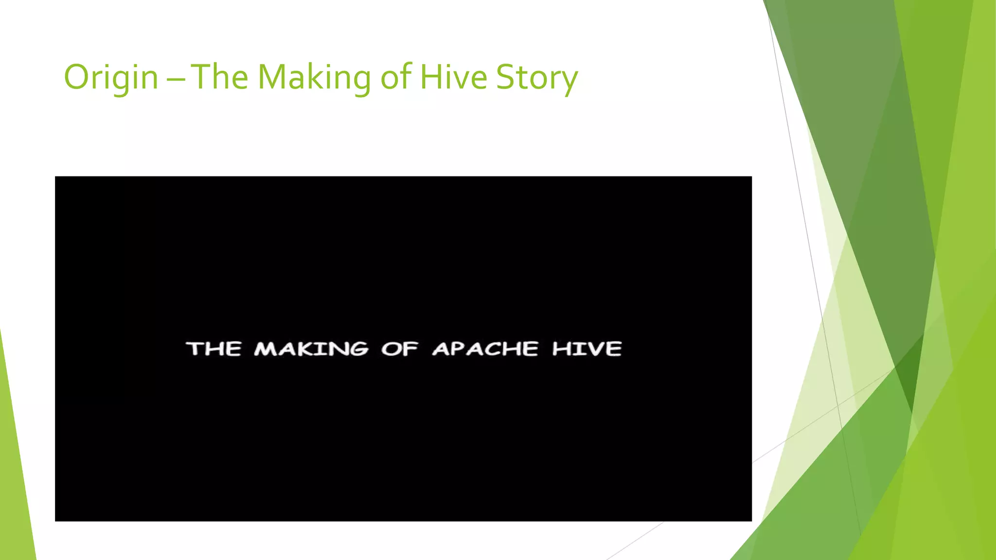 Introduction to Hive | PPTX