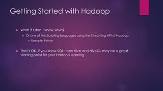 Introduction to HiveQL | PPTX