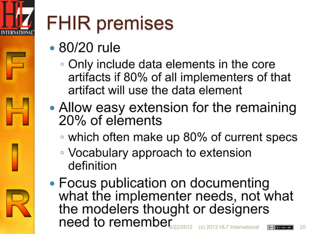 Introduction to HL7 FHIR | PPTX | Desktop Publishing | Computer Software and Applications