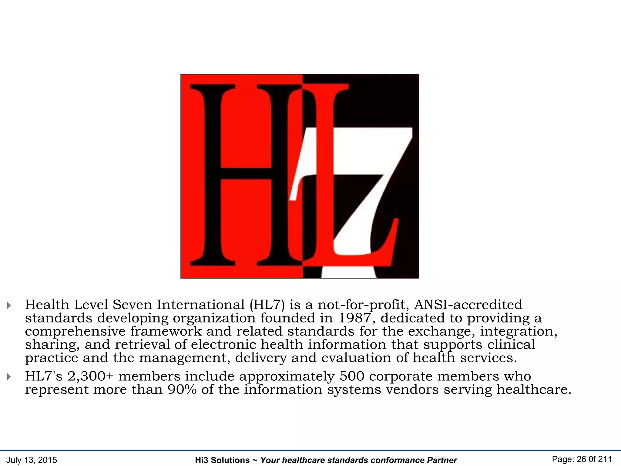 Introduction to hl7 v2 | PPTX