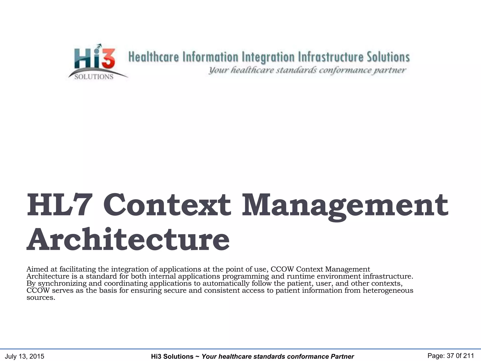 Introduction to hl7 v2 | PPTX