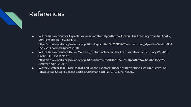 Introduction to HMM | PDF