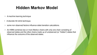 Introduction to hmm | PPTX