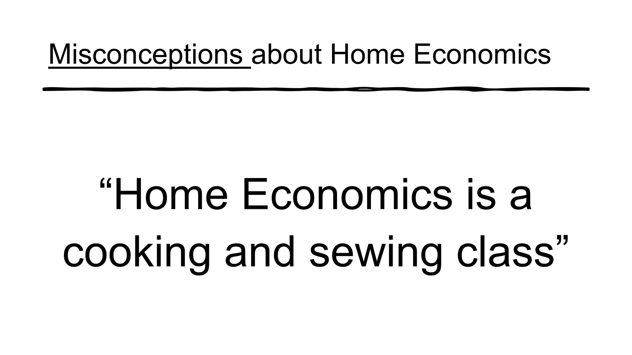 Introduction to Home Economics Literacy | PPTX