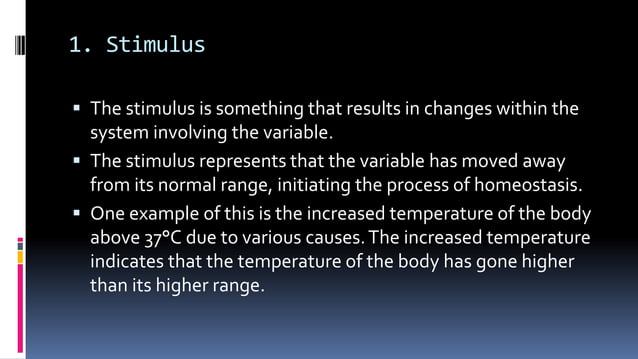Introduction to homeostasis | PPTX