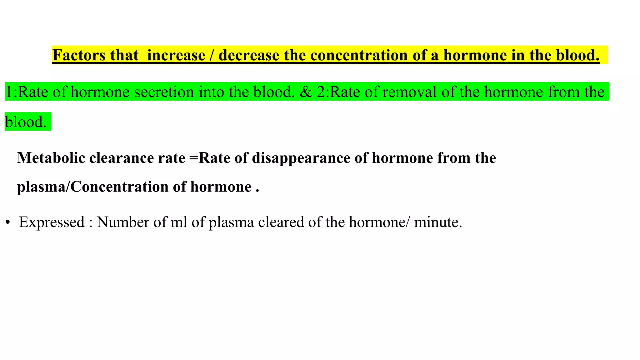 Introduction to hormones | PPTX