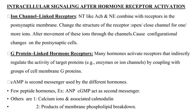 Introduction to hormones | PPTX