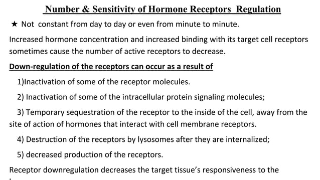 Introduction to hormones | PPTX