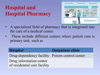 Introduction to the Hospital Pharmacy.pptx