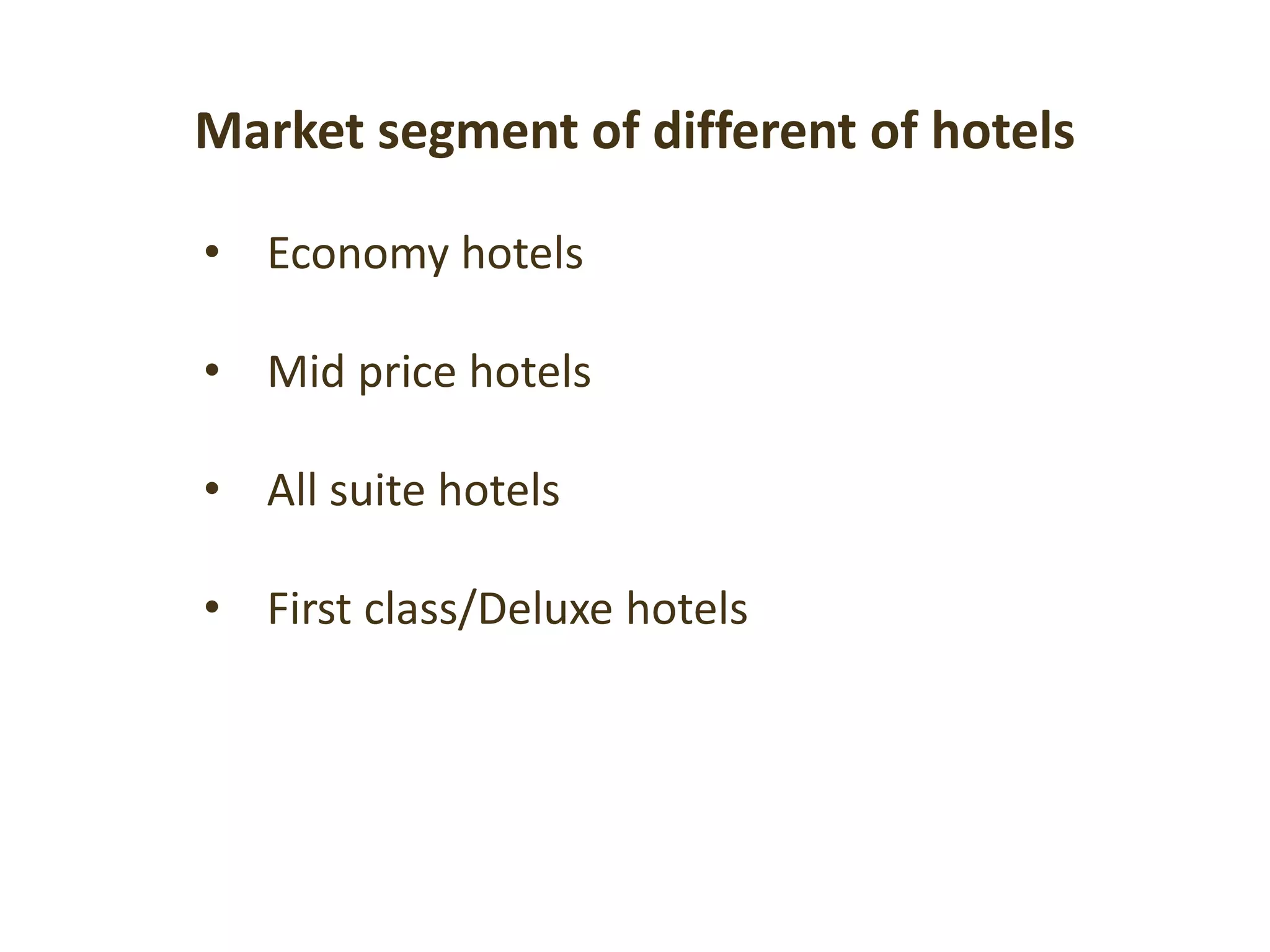 Introduction to hotel & catering industry | PPT