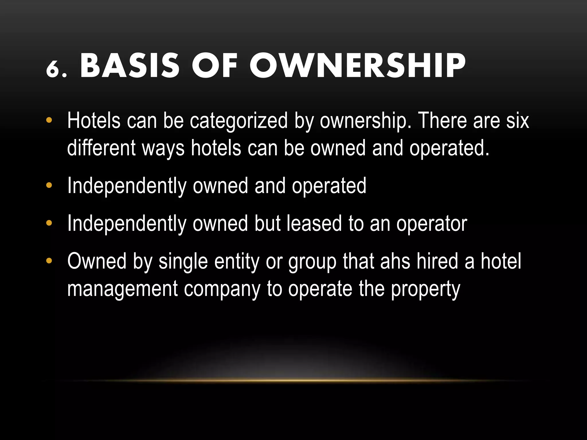 Introduction to hotel industry | PPTX