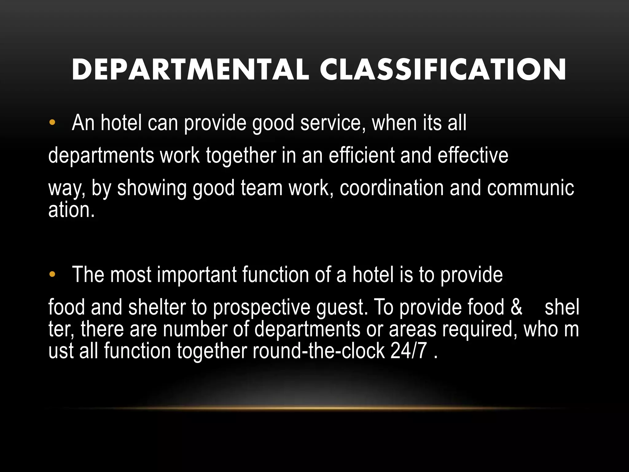 Introduction to hotel industry | PPTX