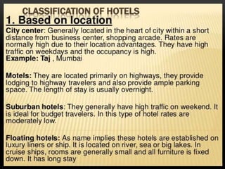 Introduction to hotel industry | PPTX