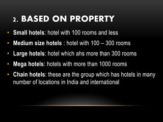 Introduction to hotel industry | PPTX
