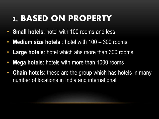 Introduction to hotel industry | PPTX | Hotels and Motels | Travel Type