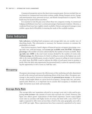 Introduction To Hotel Management | PDF