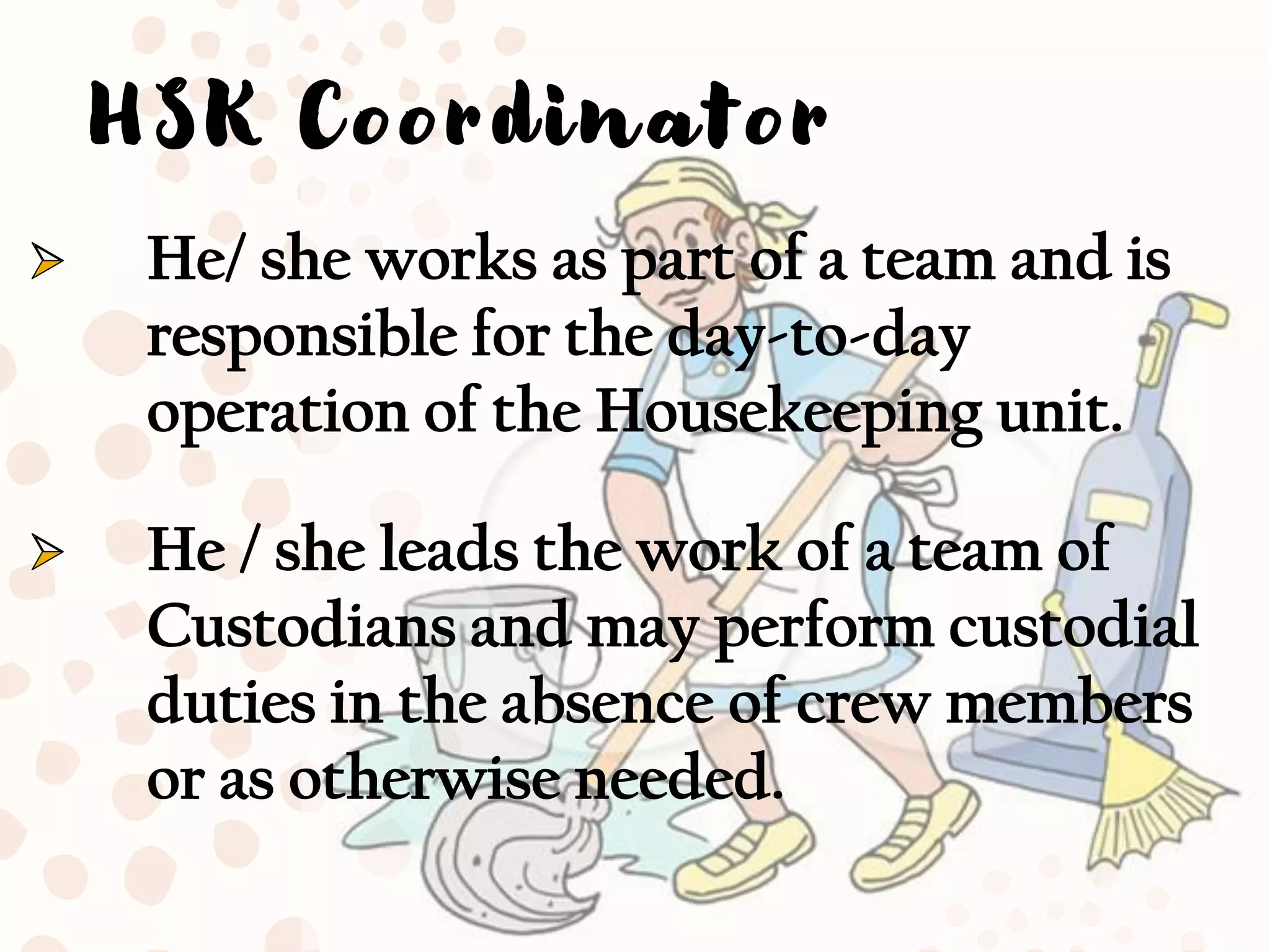 Introduction to housekeeping | PDF