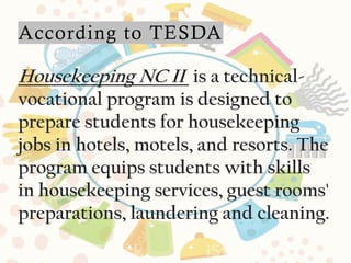 Introduction to housekeeping | PDF