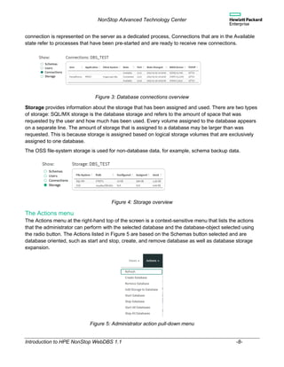 HPE NonStop SQL WebDBS - Introduction | PDF