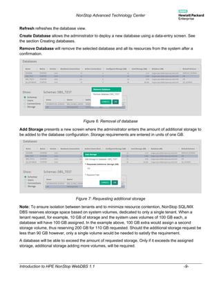 HPE NonStop SQL WebDBS - Introduction | PDF