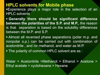 Introduction to hplc | PDF