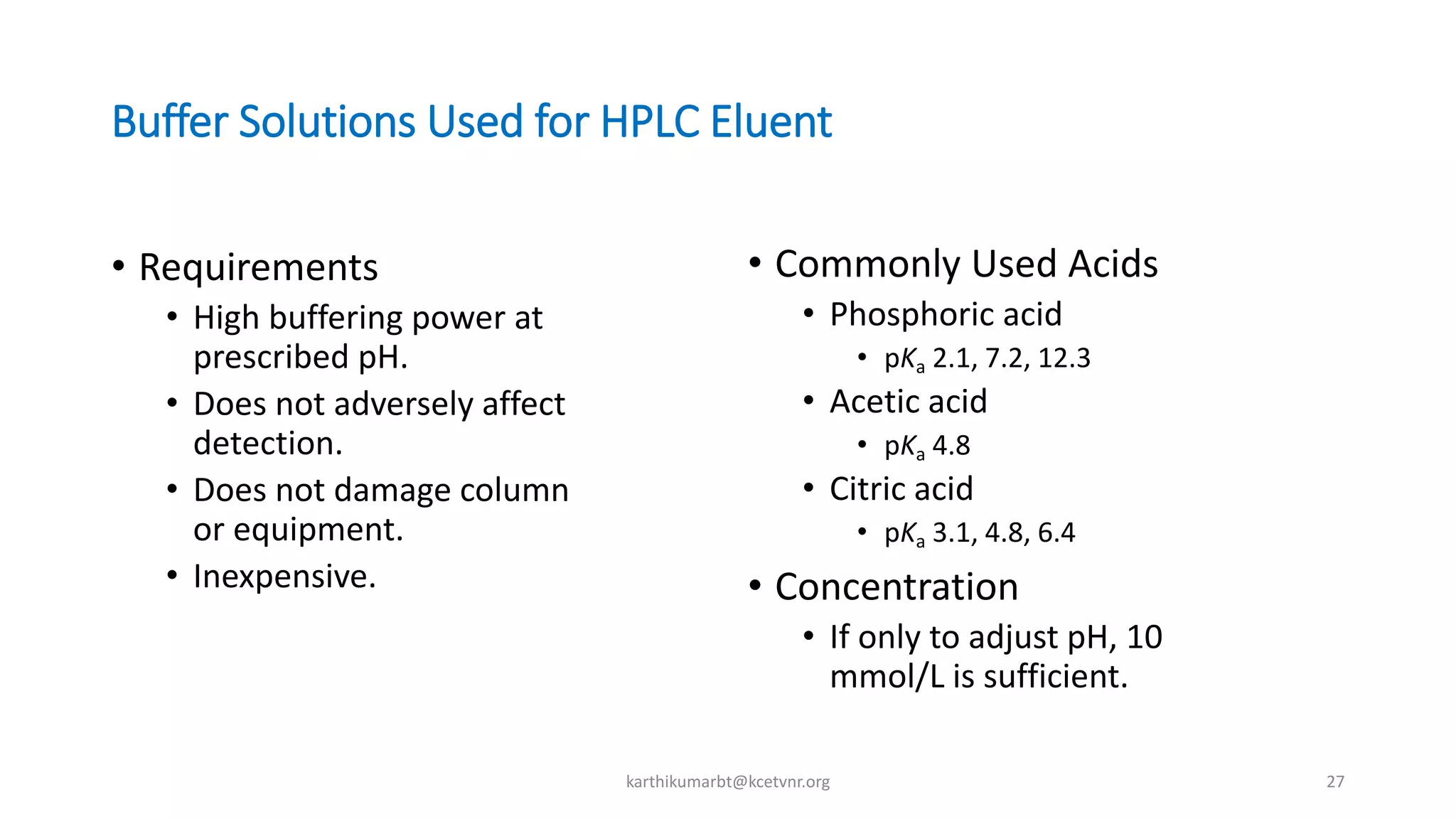 Introduction to RP-HPLC | PPTX