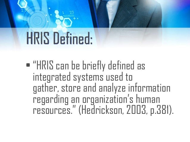 Introduction to Human Resource Information System (HRIS)