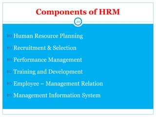 Introduction to Human Resource Management | PPT
