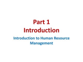 Introduction to HRM and its importance .pptx