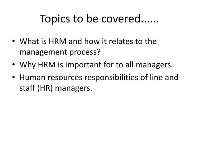 Introduction to HRM and its importance .pptx