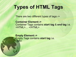 Introduction to html | PPT