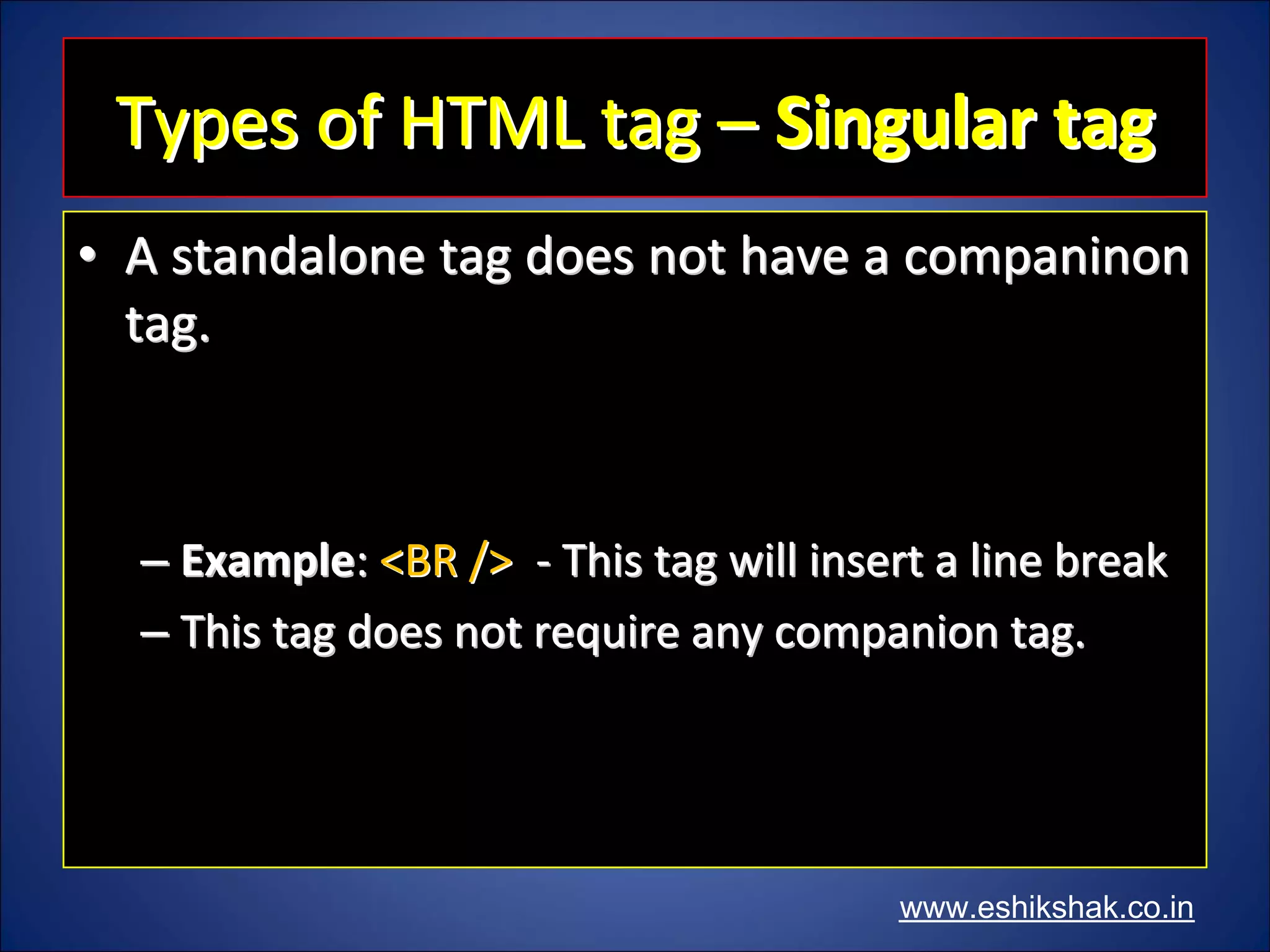Introduction to html | PDF