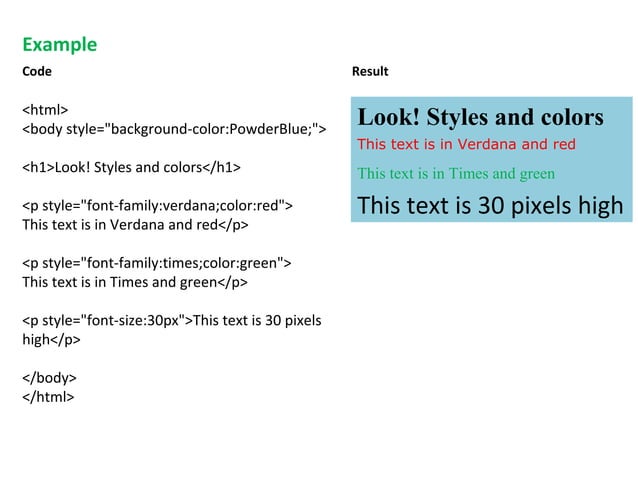 Introduction to html | PPT | Web Design and HTML | Internet