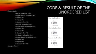 Introduction to html | PPTX | Web Design and HTML | Internet