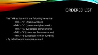 Introduction to html | PPTX