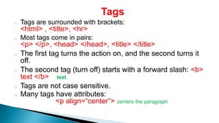 Introduction to HTML | PPT