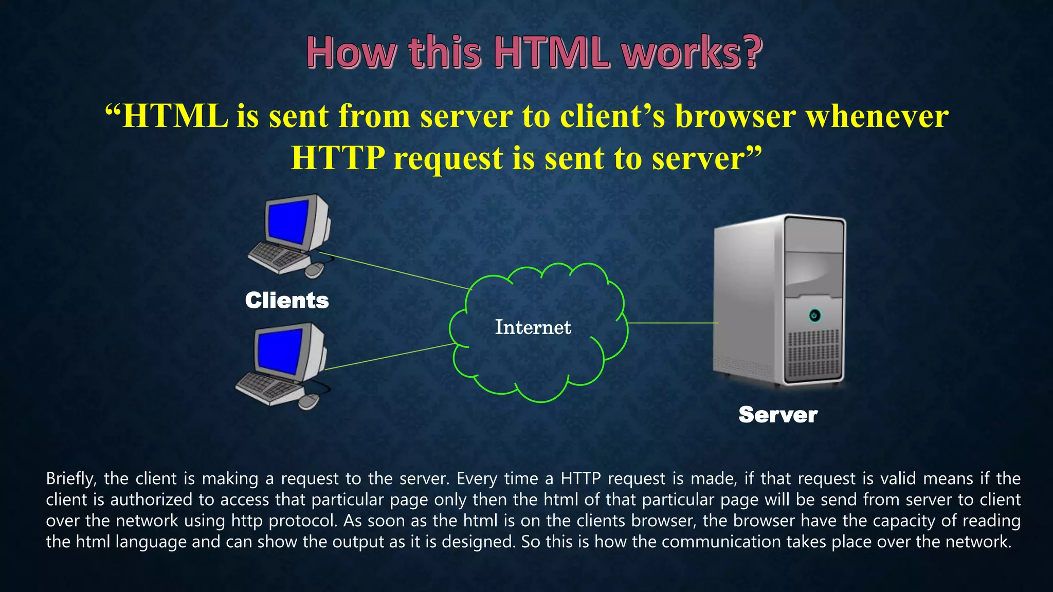 Introduction to HTML | PPT