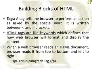 Introduction to html | PPT