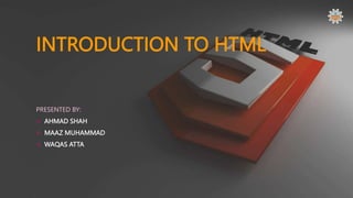 INTRODUCTION TO HTML.pptx