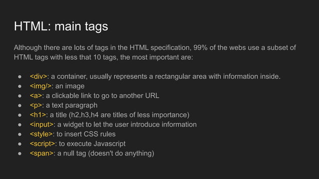Introduction to HTML-CSS-Javascript.pdf | Web Design and HTML | Internet