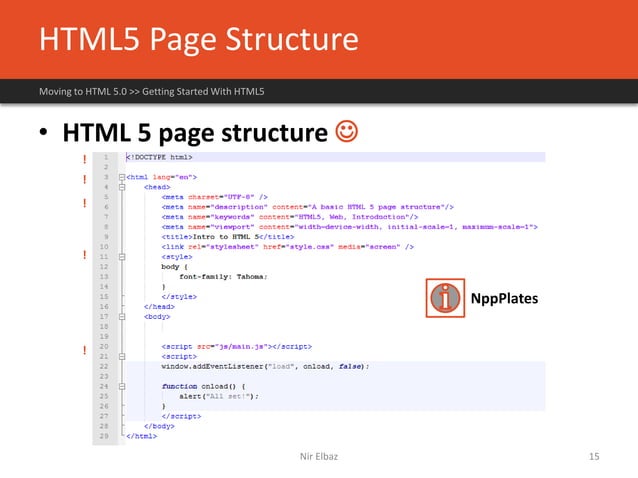 Introduction to html 5 | PDF | Web Design and HTML | Internet