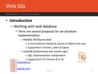 Introduction to html 5 | PDF